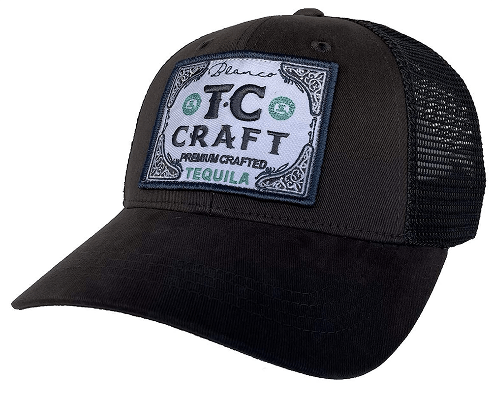 Trucker Hat - TC Craft Premium Cotton & Mesh Snap-back - Stay Cool ...