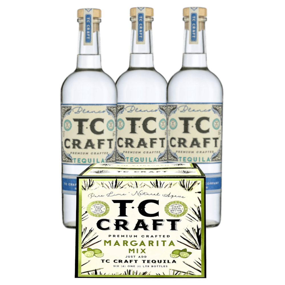 Tequila PARTY PACK - 3 bottles Blanco Tequila 750ml + 6 bottles ...